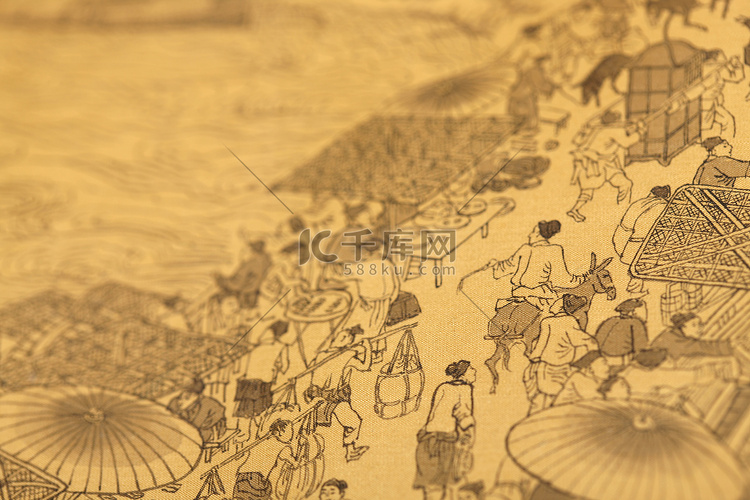 清明上河图高清摄影大图-千库网