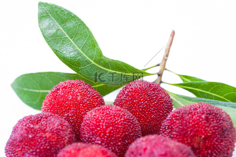 堆的杨梅或杨梅高清摄影大图-千库网