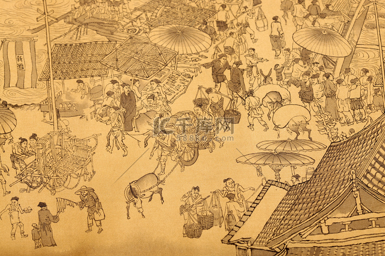 清明上河图高清摄影大图-千库网