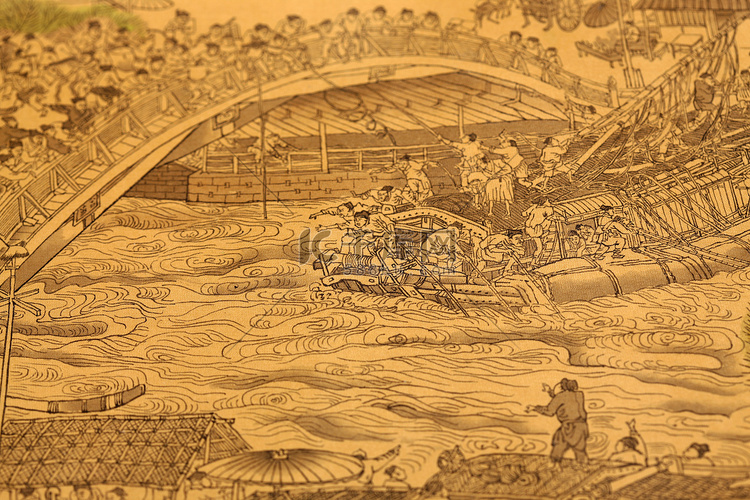 清明上河图高清摄影大图-千库网