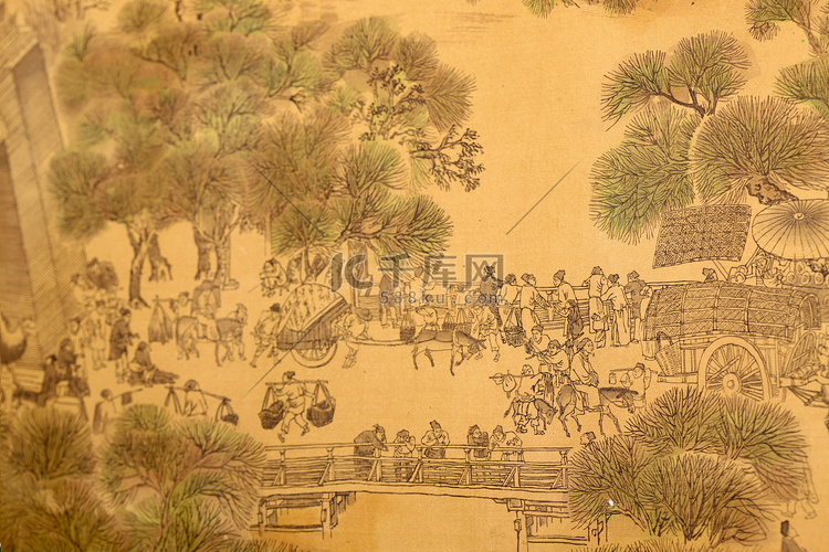 清明上河图高清摄影大图-千库网