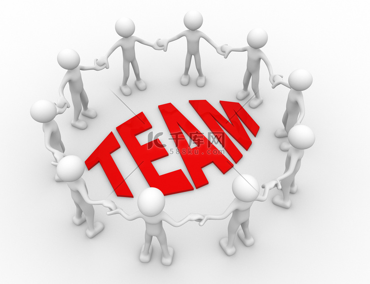 Concept of team高清摄影大图-千库网