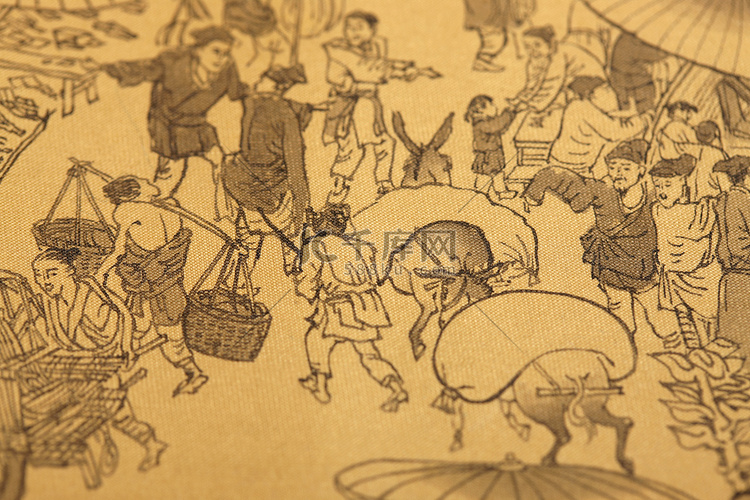 清明上河图高清摄影大图-千库网