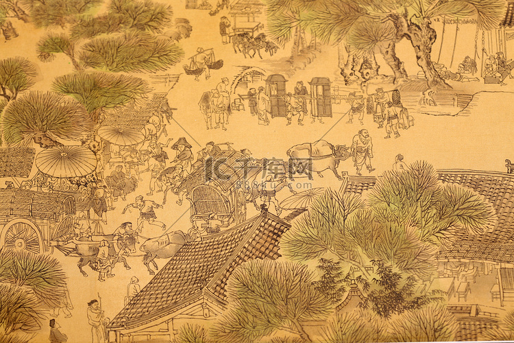 清明上河图高清摄影大图-千库网