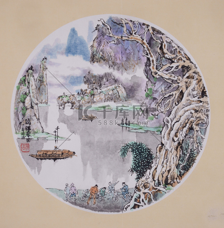 国画高清摄影大图-千库网