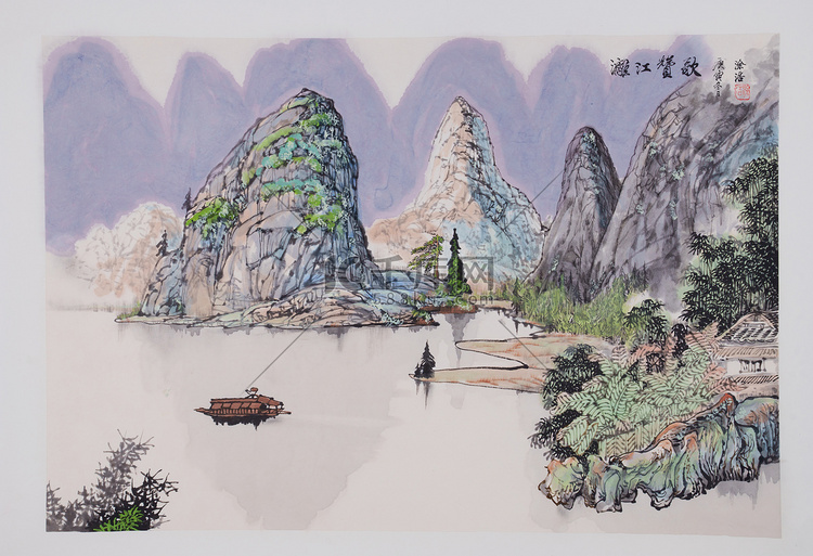 国画高清摄影大图-千库网