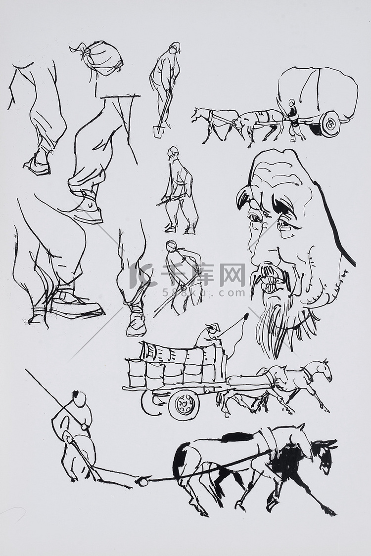 速写高清摄影大图-千库网