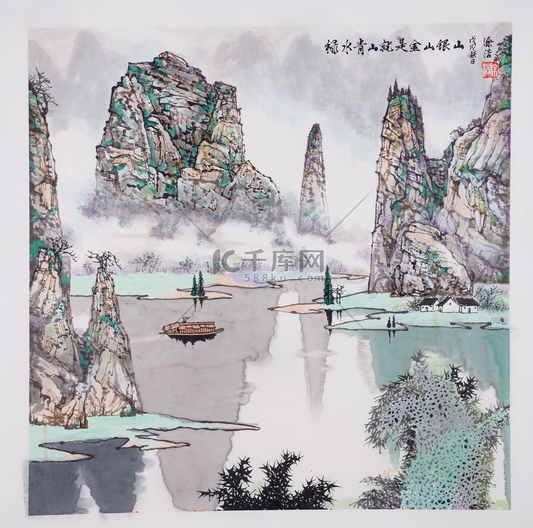 国画高清摄影大图-千库网