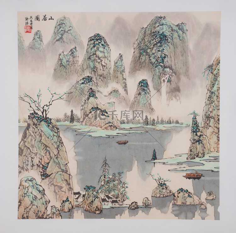 国画高清摄影大图-千库网