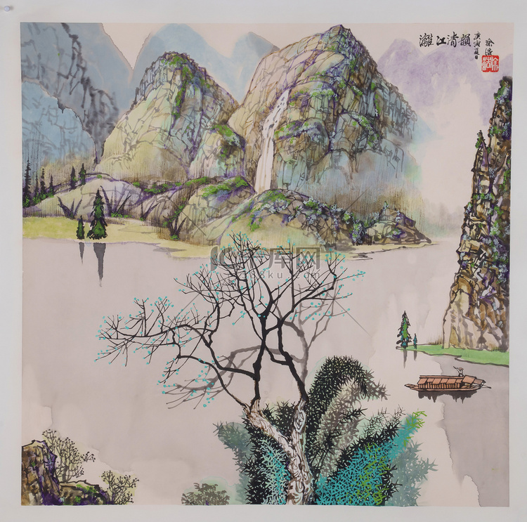 国画高清摄影大图-千库网