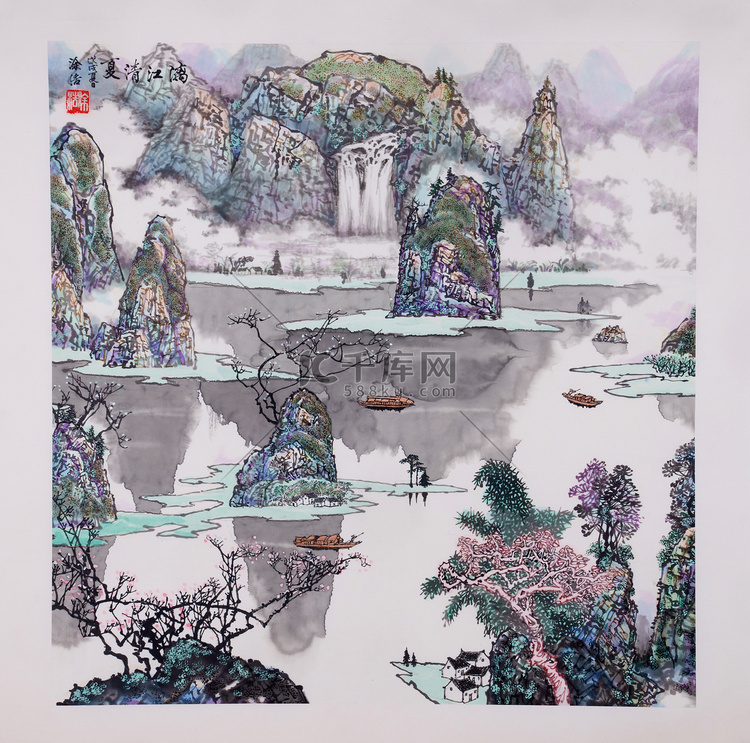 国画高清摄影大图-千库网