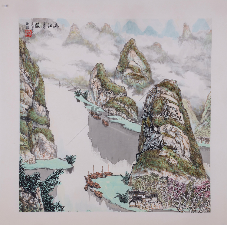 国画高清摄影大图-千库网