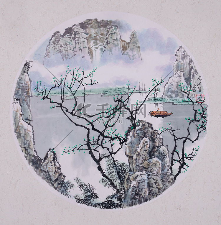 国画高清摄影大图-千库网