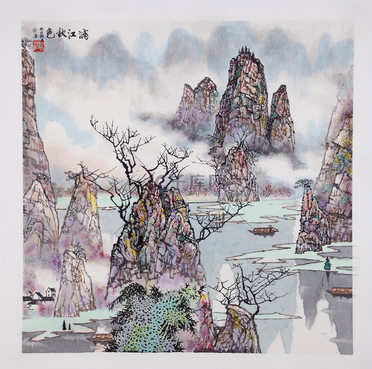 国画高清摄影大图-千库网