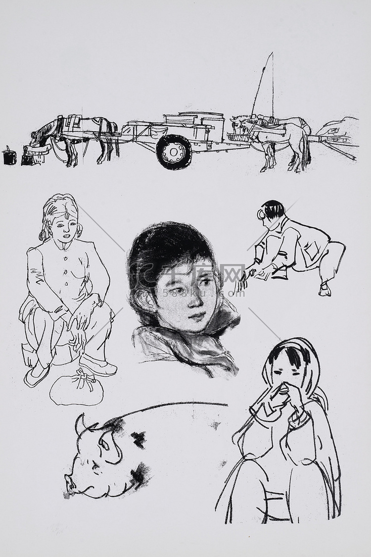 速写高清摄影大图-千库网