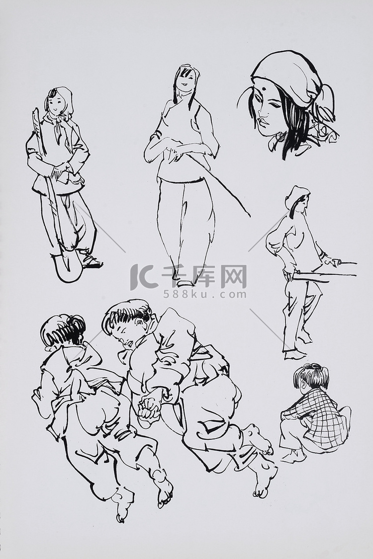 速写高清摄影大图-千库网