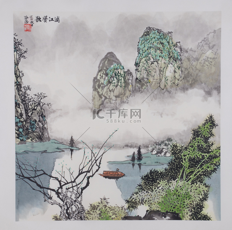 国画高清摄影大图-千库网