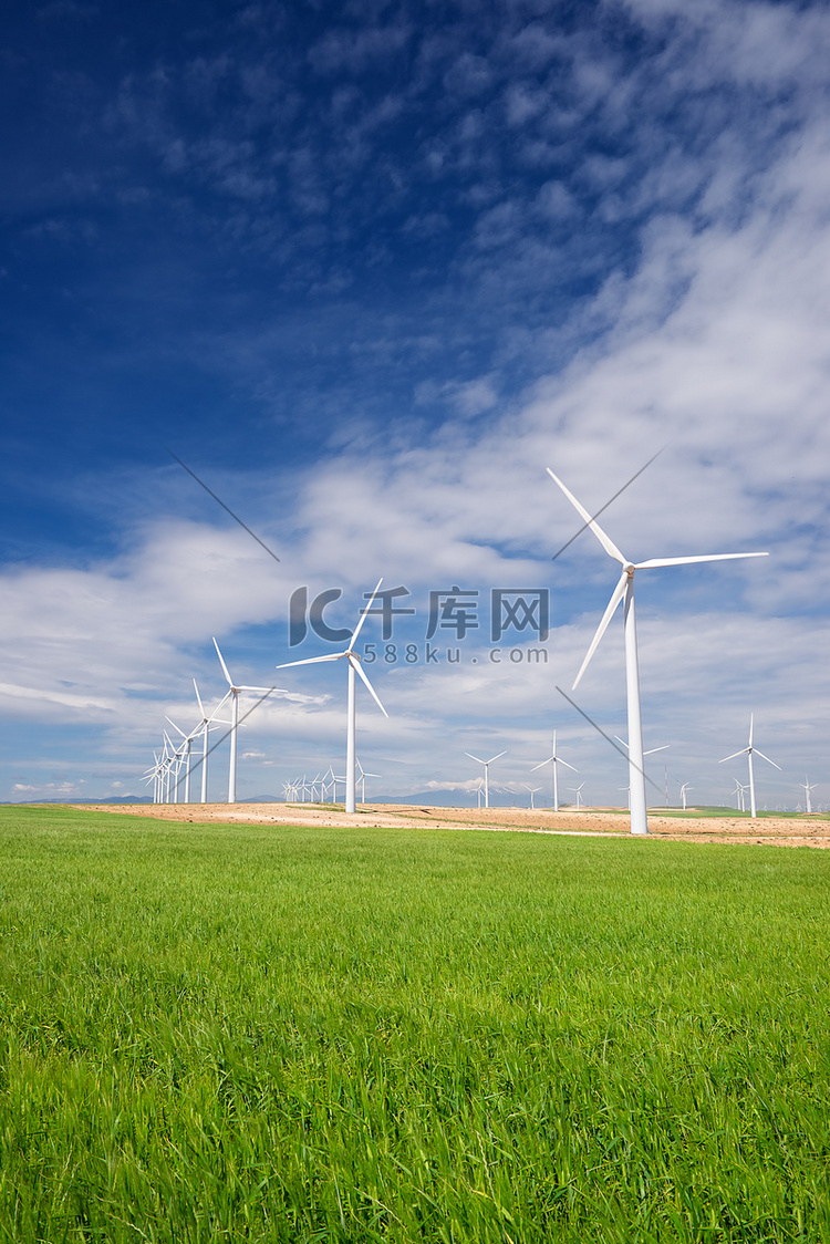 风能概念高清摄影大图-千库网