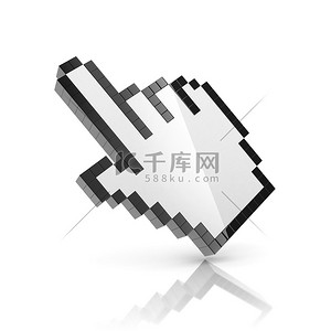 手形指针高清摄影大图-千库网