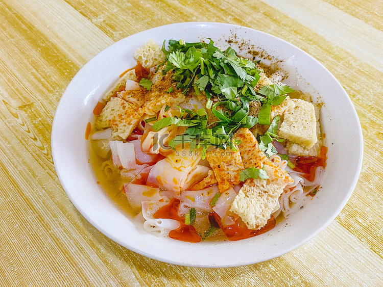 Chinese Shaanxi Snacks Handmade Liangpi高清摄影大图-千库网