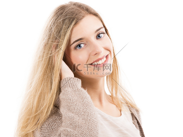 Beautiful Smile高清摄影大图-千库网
