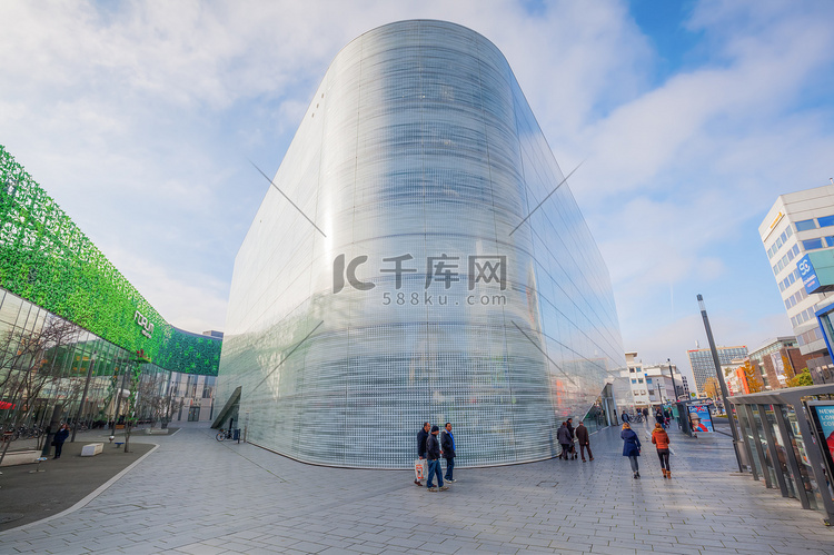 Forum Confluentes in the city of Koblenz, Germany高清摄影大图-千库网