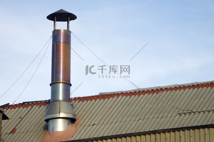 烟囱高清摄影大图-千库网