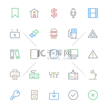 矢量icons背景图片大全-矢量icons高清照片下载-千库网