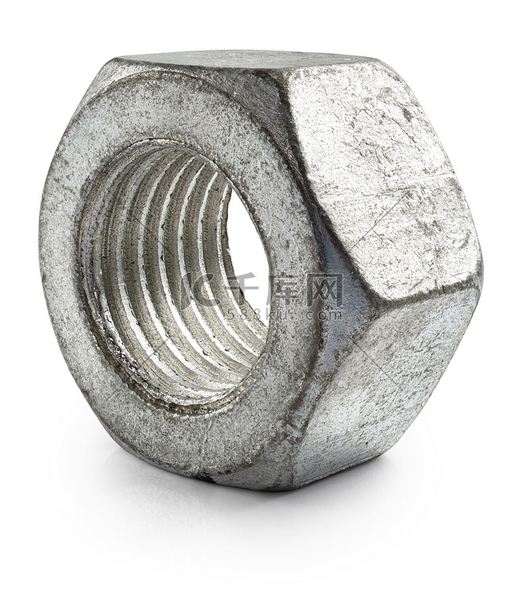 在白色背景上隔绝的坚果高清摄影大图-千库网