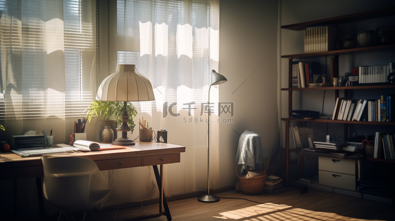 阳光照射进书房室内设计背景3背景图片免费下载_海报banner/高清大图_千库网(图片编号6485563)