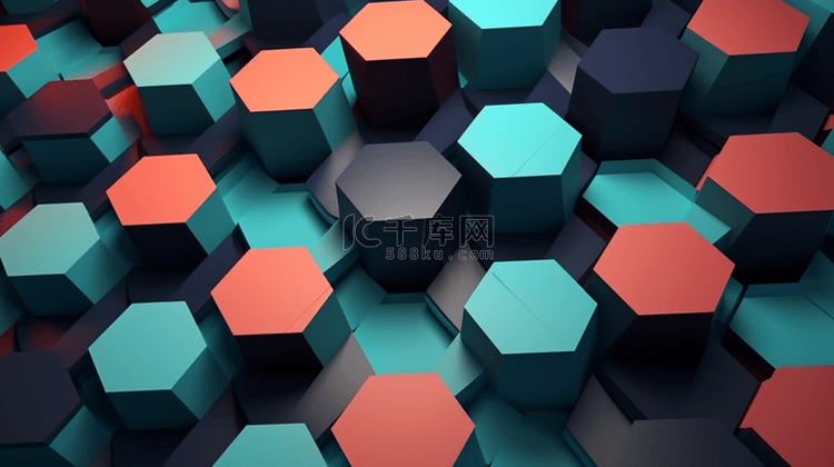 六边形图案边框背景图片免费下载_海报banner/高清大图_千库网(图片编号6489105)