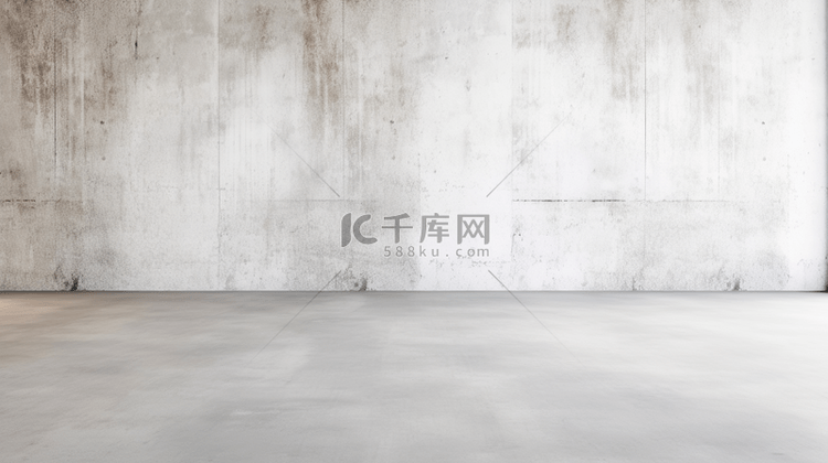 水泥墙和地板提供复制空间。背景图片免费下载_海报banner/高清大图_千库网(图片编号6520055)