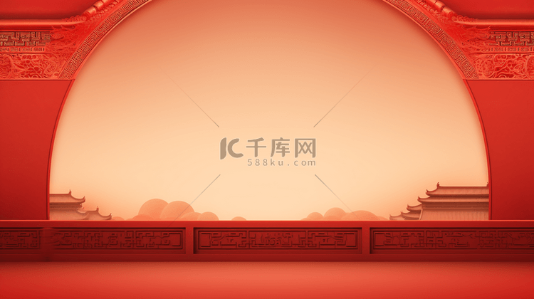 红色中国风古典简约创意背景13背景图片免费下载_海报banner/高清大图_千库网(图片编号6543345)