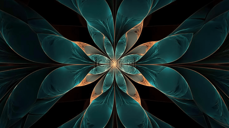 高端花纹金色和孔雀绿花纹底纹背景图片免费下载_海报banner/高清大图_千库网(图片编号6563515)