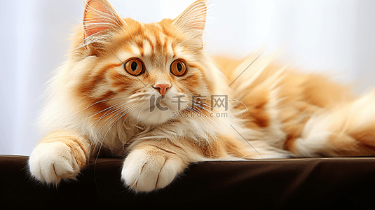 可爱慵懒的猫咪摄影高清摄影大图-千库网