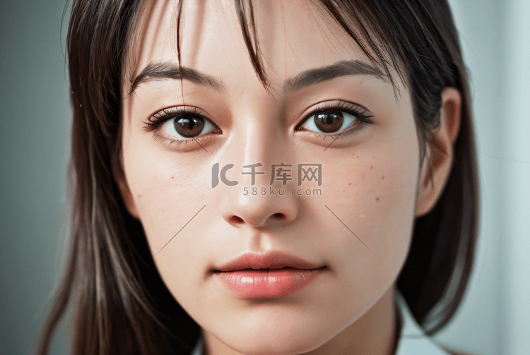 高清模特女生肖像画像27高清摄影大图-千库网