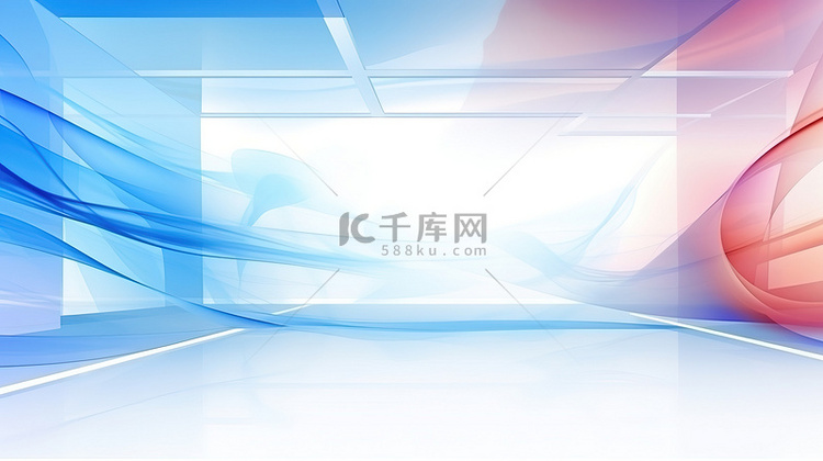 空白的房间浅蓝色背景6背景图片免费下载_海报banner/高清大图_千库网(图片编号6596517)