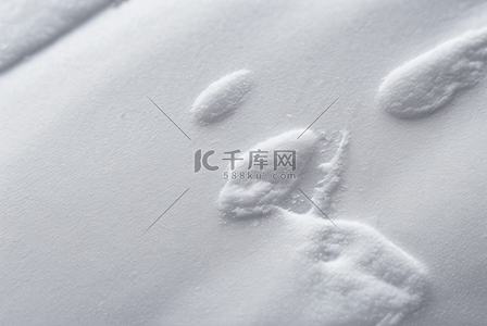 寒冷冬季厚厚的白色积雪图267高清摄影大图-千库网