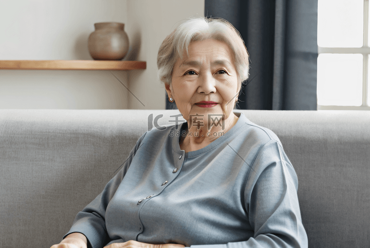 老年女性高清摄影图3高清摄影大图-千库网