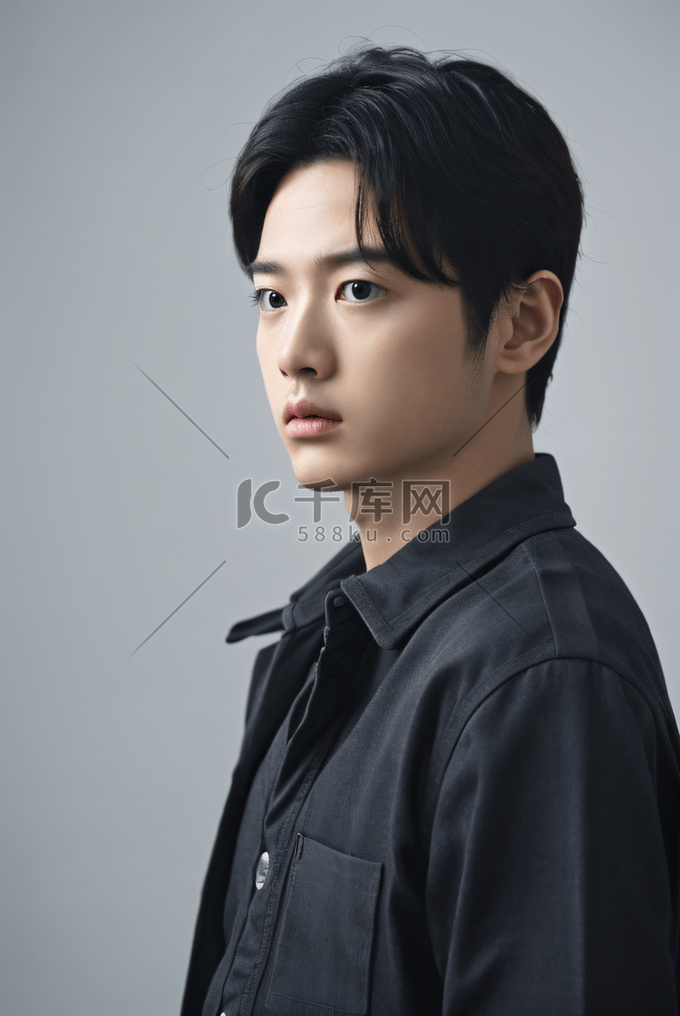 帅气男性人物剪影图9高清图片高清摄影大图-千库网