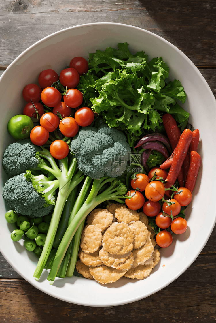 碗里的健康绿色蔬菜摄影图1高清摄影大图-千库网