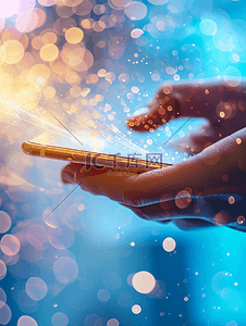 商务商业触摸手机科技高清摄影大图-千库网