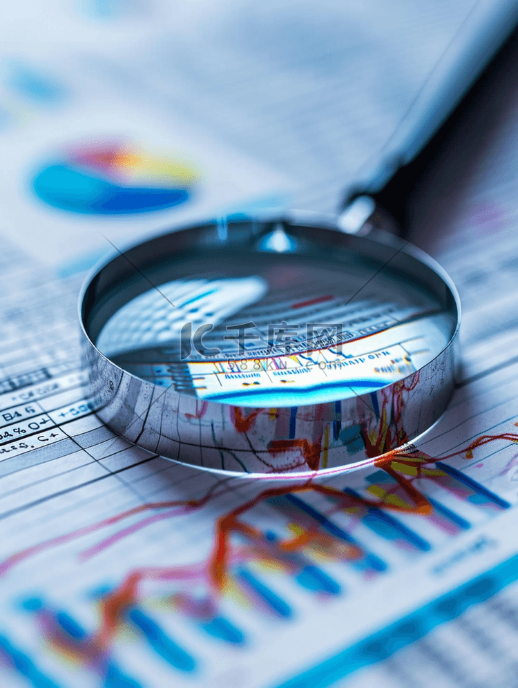 商务调研概念信息数据文件高清摄影大图-千库网