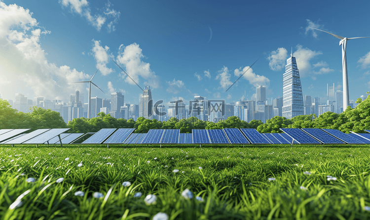 新能源环保概念高清摄影大图-千库网
