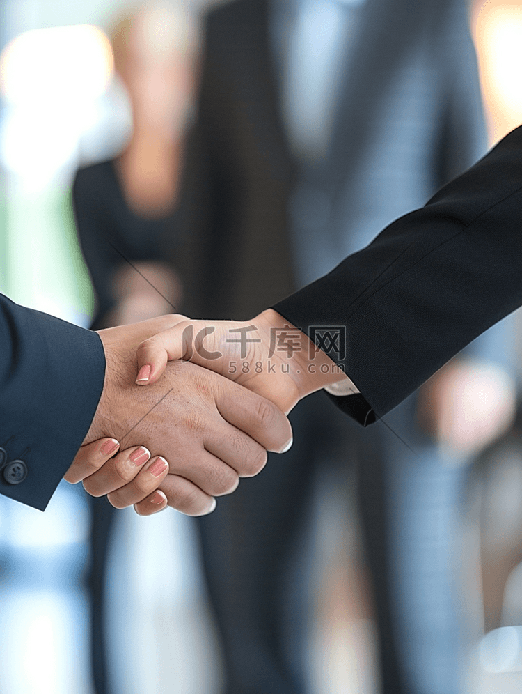 合同的商务会议的工作高清摄影大图-千库网