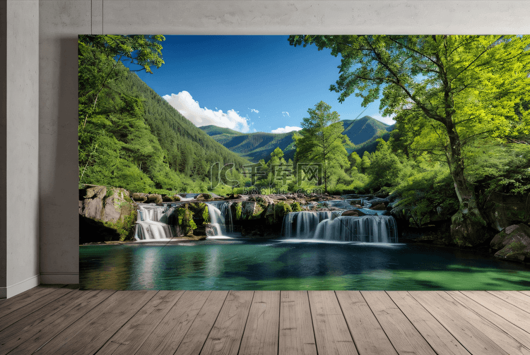 春天山水旅行风景摄影图9高清摄影大图-千库网