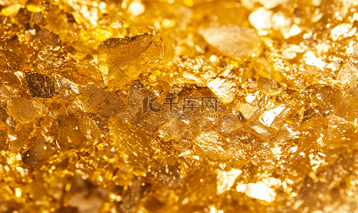 豪华金色纹理质感背景高清摄影大图-千库网
