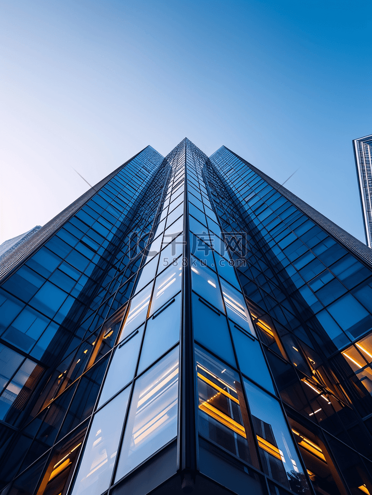 92大楼建筑中心办公楼高清摄影大图-千库网