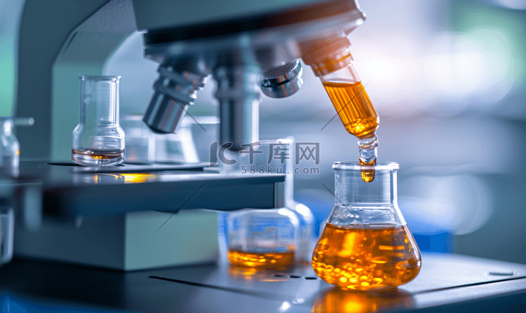 医生医疗科研实验高清摄影大图-千库网