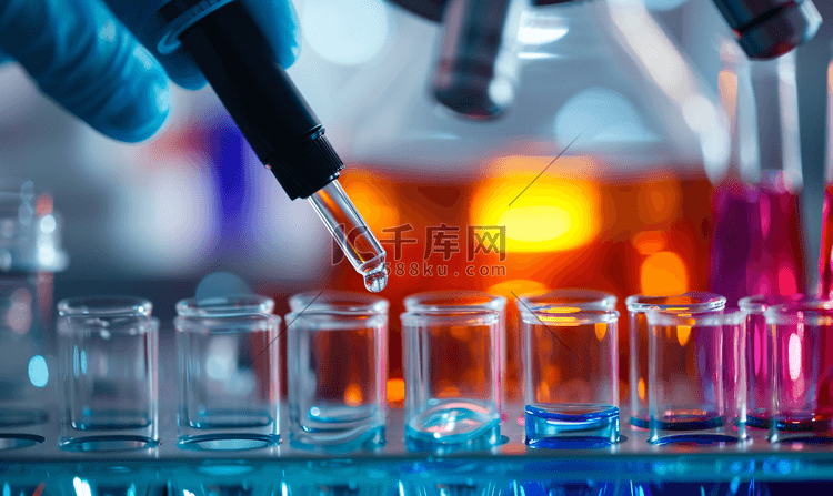 医疗实验研究高清摄影大图-千库网